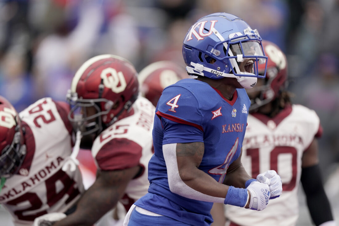Notebook: KU football RB Devin Neal goes for 100 yards for 2nd time in ...
